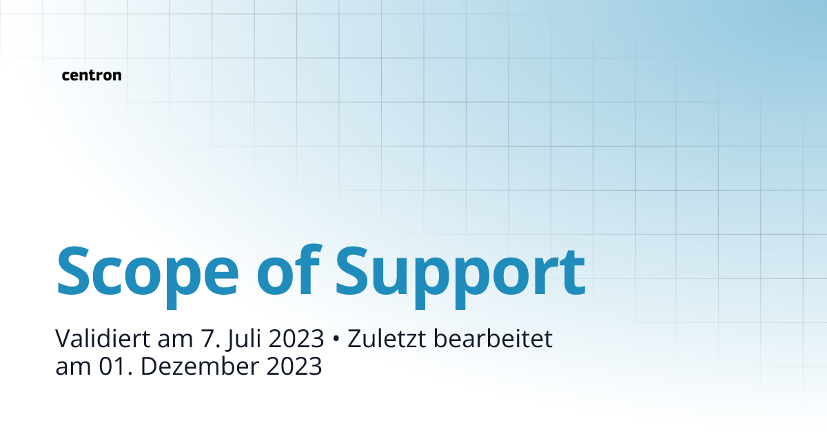 Scope of Support | Office 365