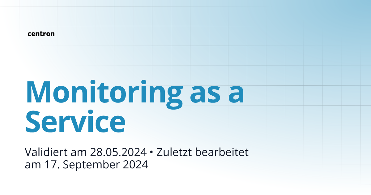 Monitoring as a Service | Premium Full Managing